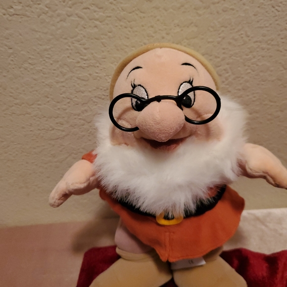 Toys | Disney Snow White Doc Plush Doll 11 Inch Characte | Poshmark